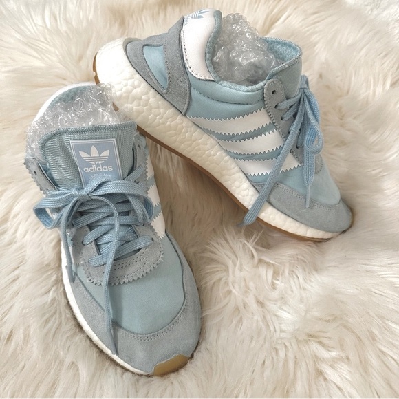 adidas Originals | Shoes | Adidas Originals Pale Blue White Iniki ...